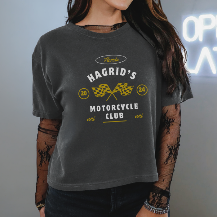 Motorcycle Club Boxy Tee – Camp Uniuni